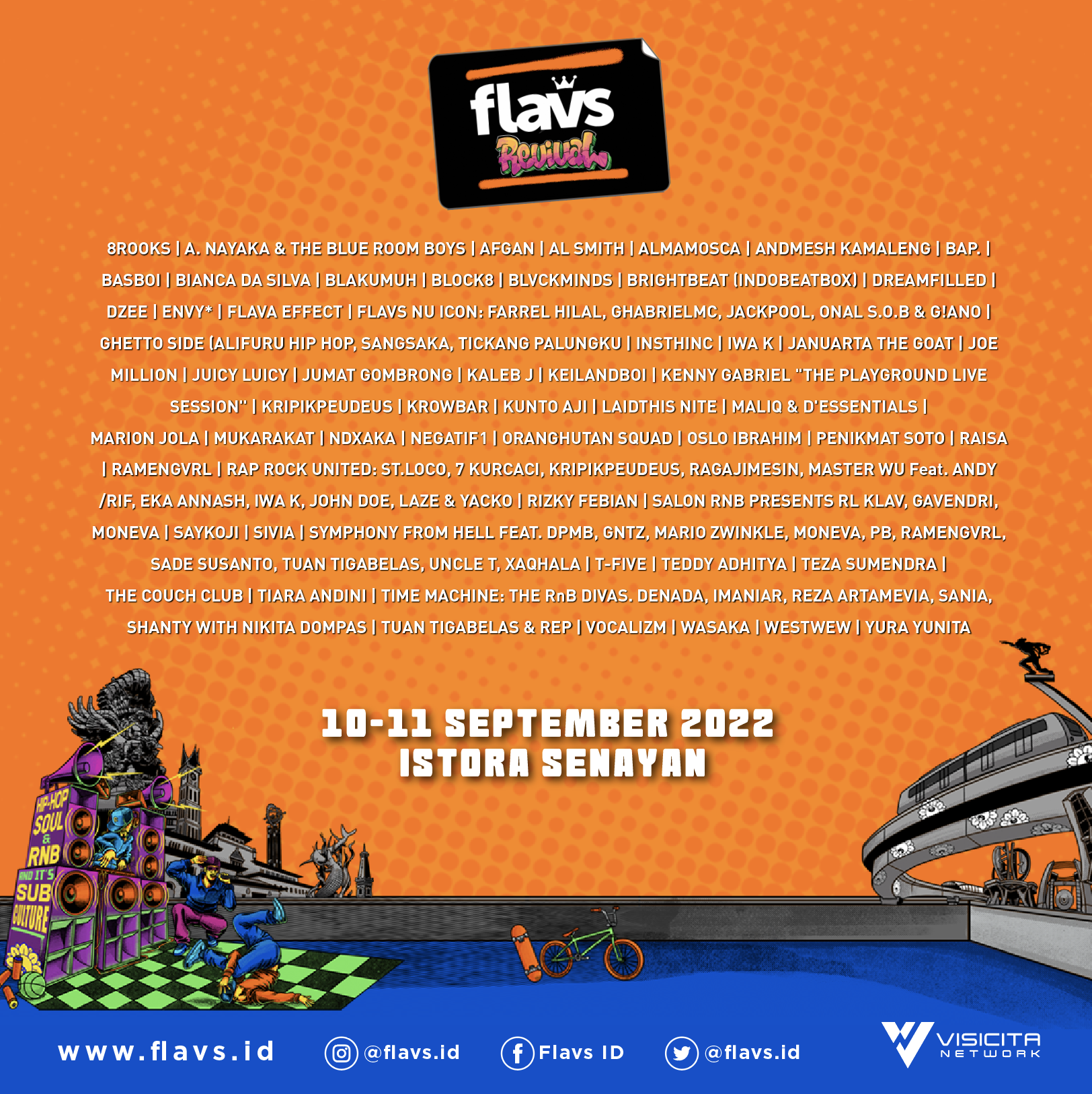 FLAVS Festival Siap Digelar Sebagai Ajang Pengenalan Hip Hop, Soul dan R&B | Mnctrijaya.com